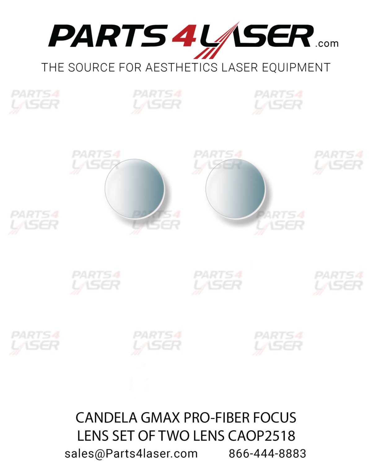 Candela Fiber Focus Lens For Gmax Pro Gentle Max Pro Gentle Lase Pr...