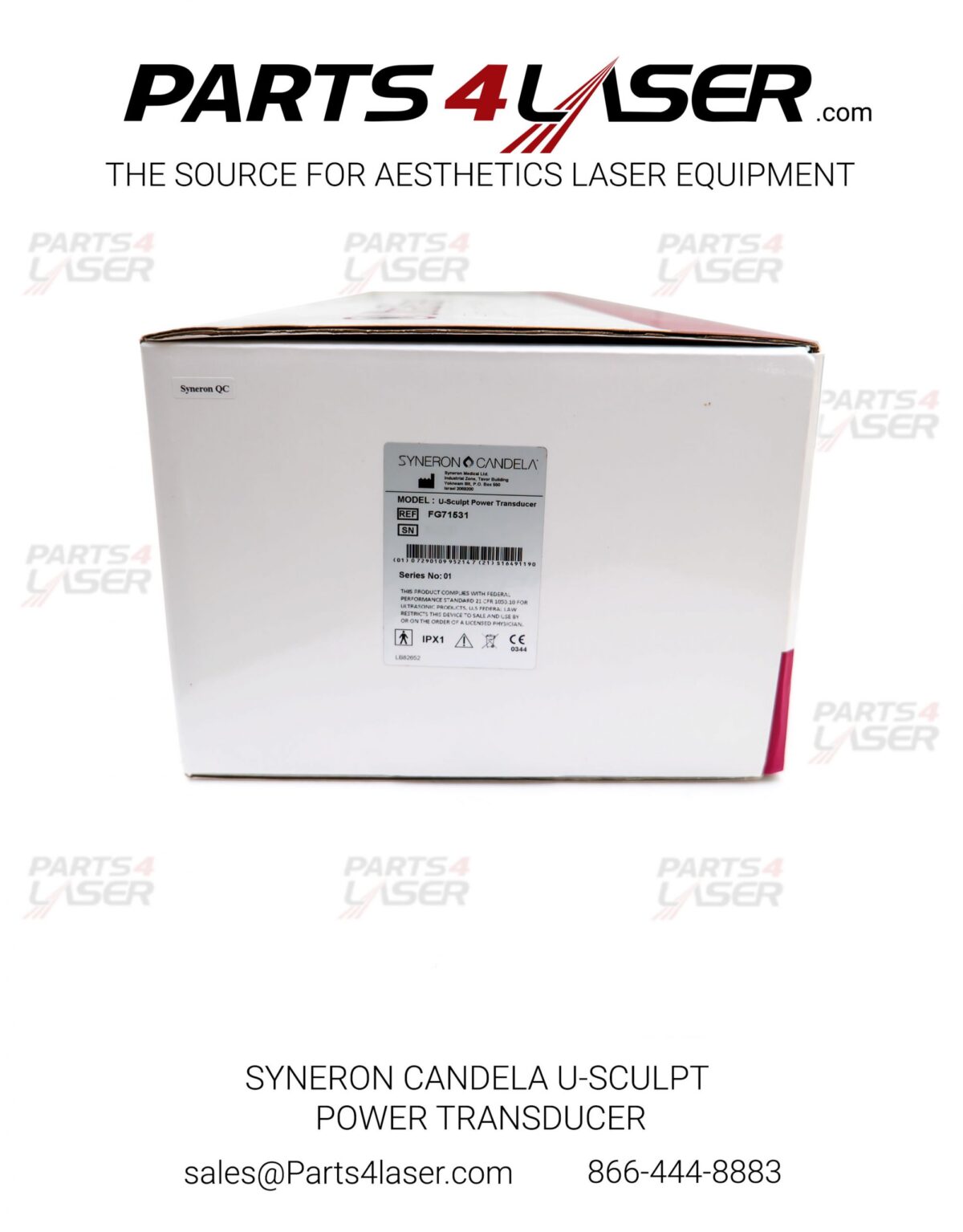 New Syneron Candela U Sculpt Power Transduser Ultrashape Multi Hand...